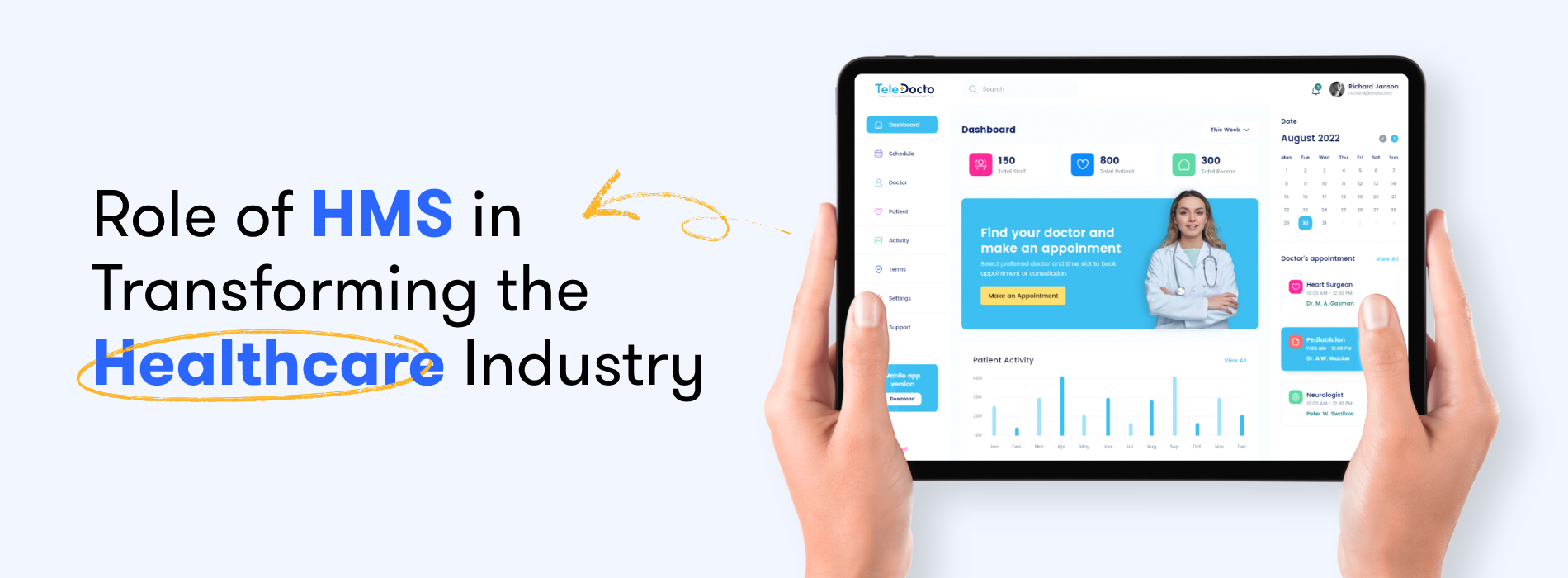 How Hospital Management Software Is Transforming The Healthcare Industry